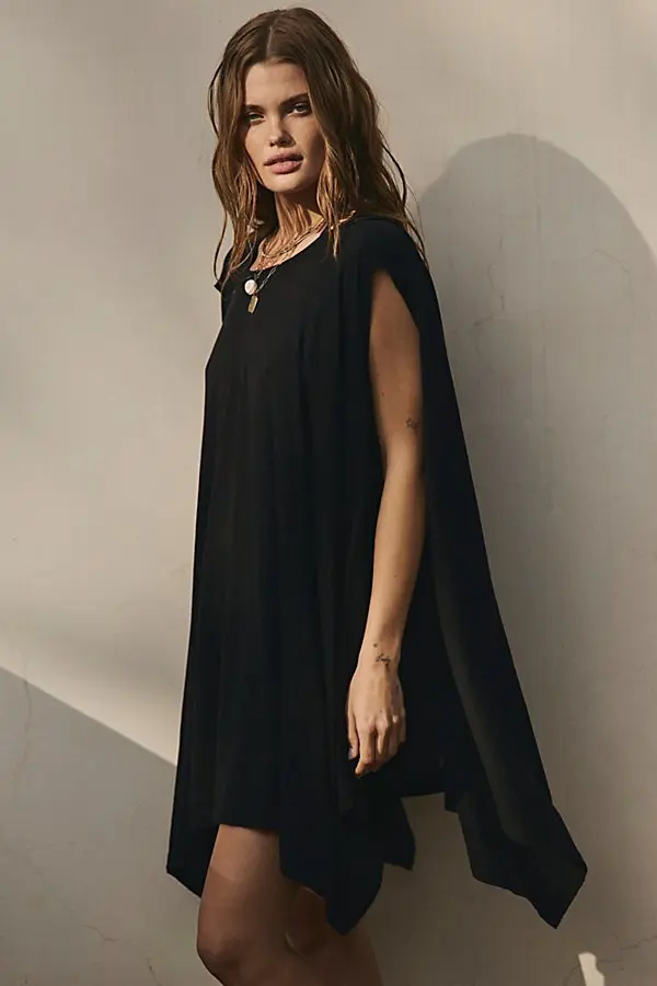 Free People Jordy Mini Dress - Black