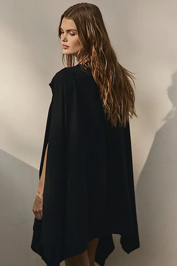Free People Jordy Mini Dress - Black