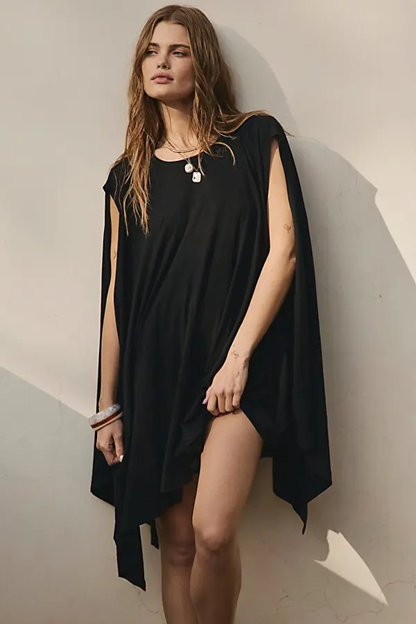 Free People Jordy Mini Dress - Black