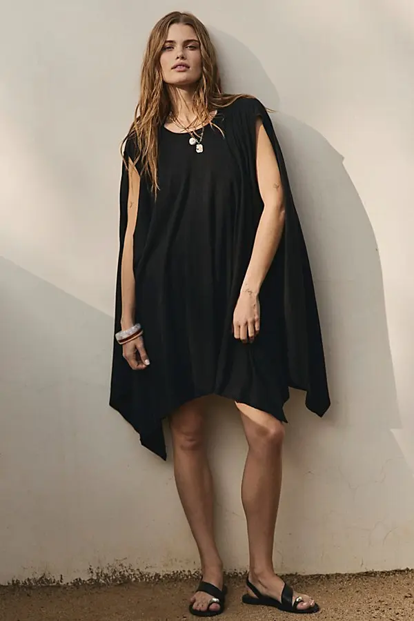 Free People Jordy Mini Dress - Black