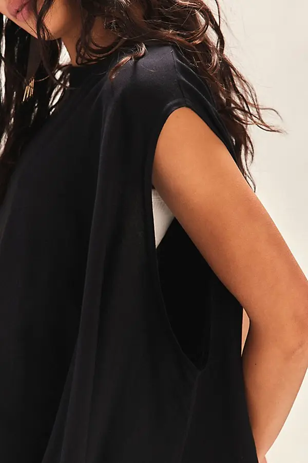Free People Jordy Mini Dress - Black