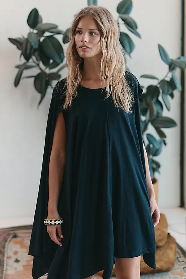 Free People Jordy Mini Dress - Black