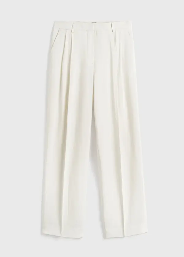 TOTEME Double-pleat Fluid Trousers