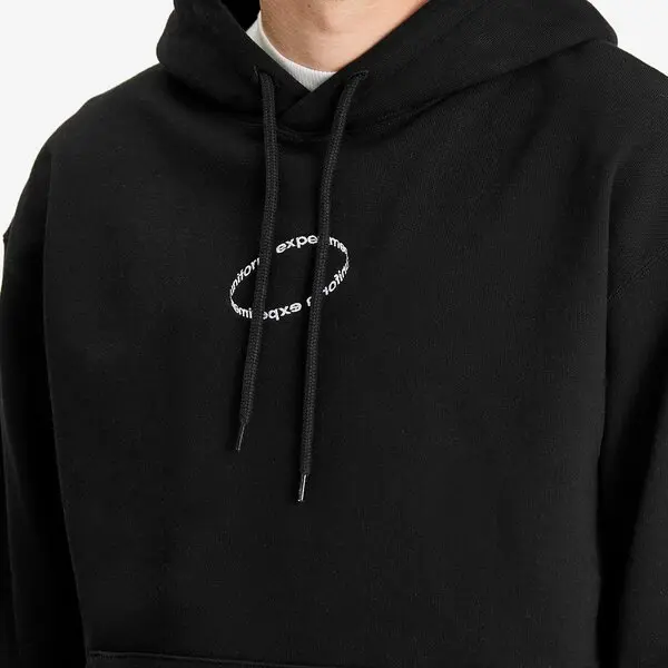 UNIFORM EXPERIMENT Loop Logo Hoodie - Black