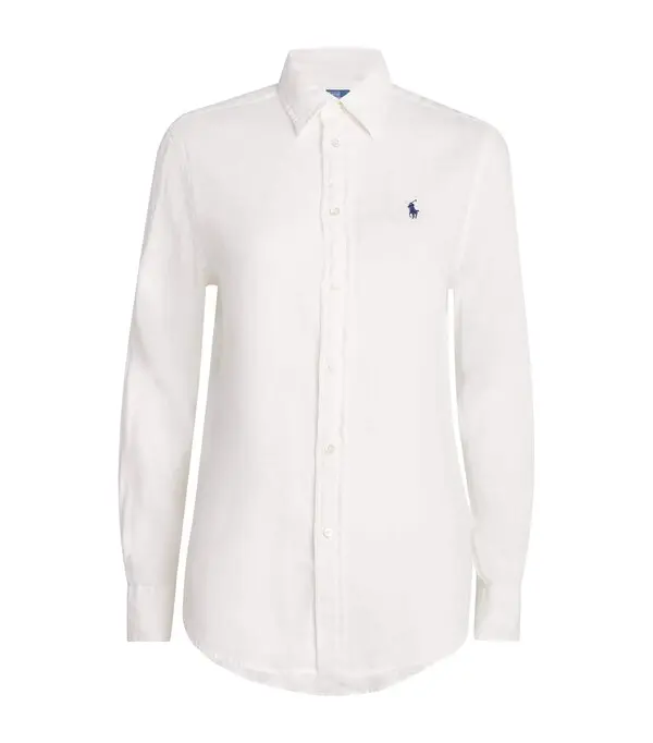 Polo Ralph Lauren Linen Classic Shirt - White