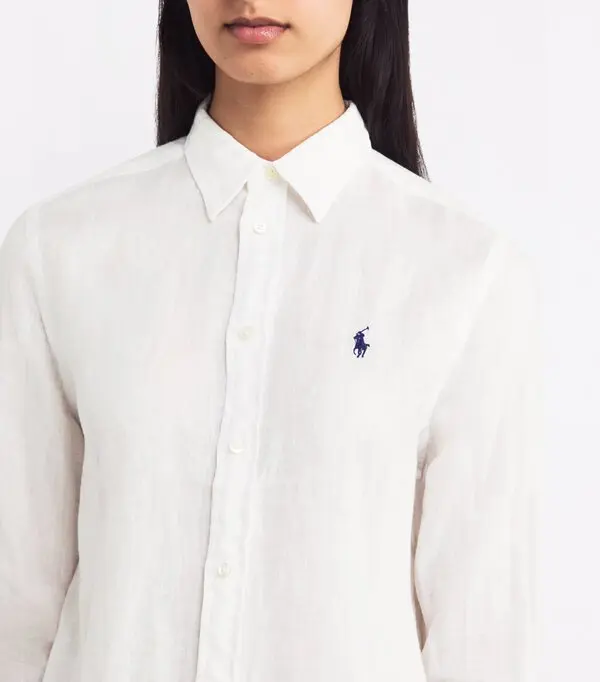 Polo Ralph Lauren Linen Classic Shirt - White
