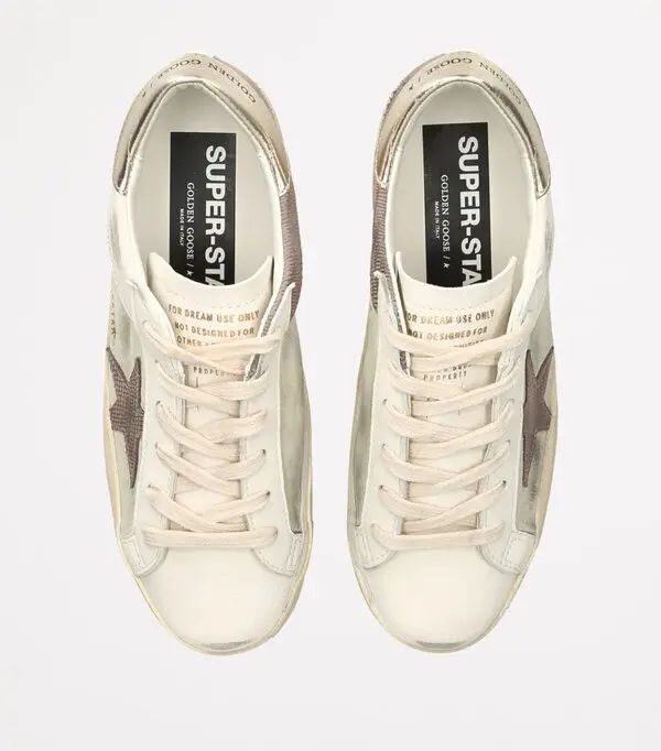 GOLDEN GOOSE Suede Super Star Low-top Sneakers