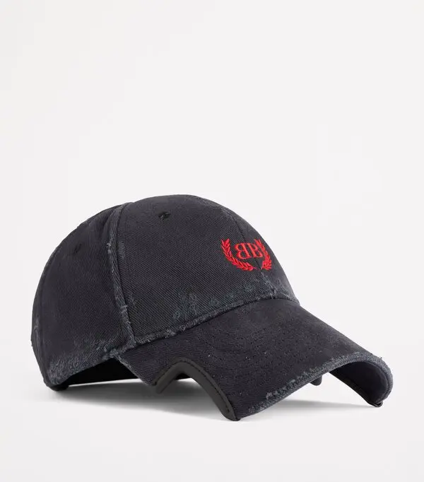 Balenciaga Cotton Laurel Baseball Cap