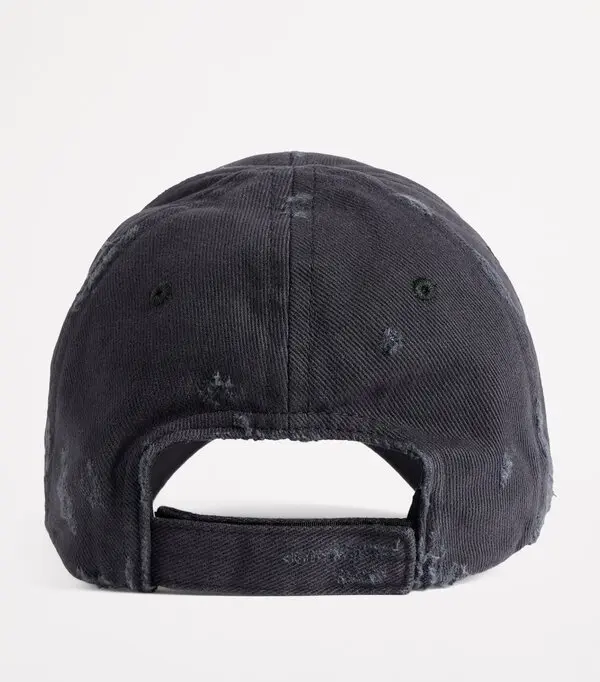 Balenciaga Cotton Laurel Baseball Cap
