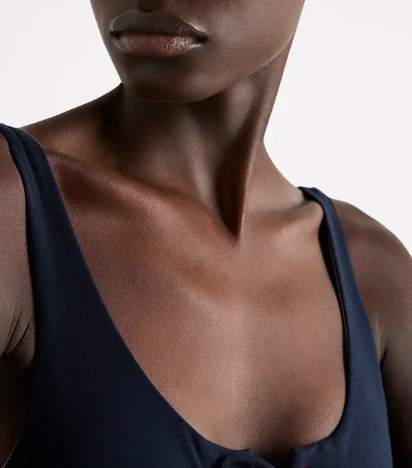 Prada Lace-up One-piece Swimsuit