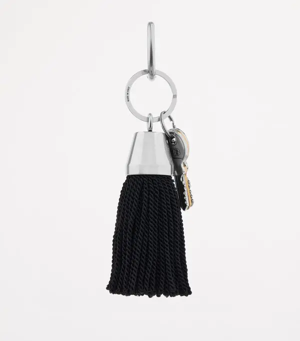 Balenciaga Tassle Keyring - Black