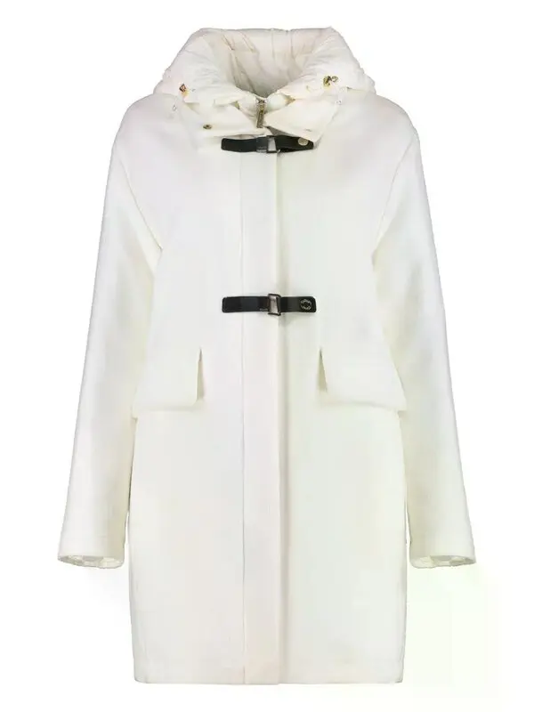 MOORER Crans Coat - White
