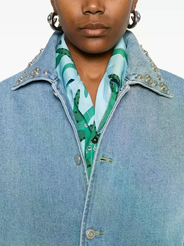 Coperni Studded Denim Jacket