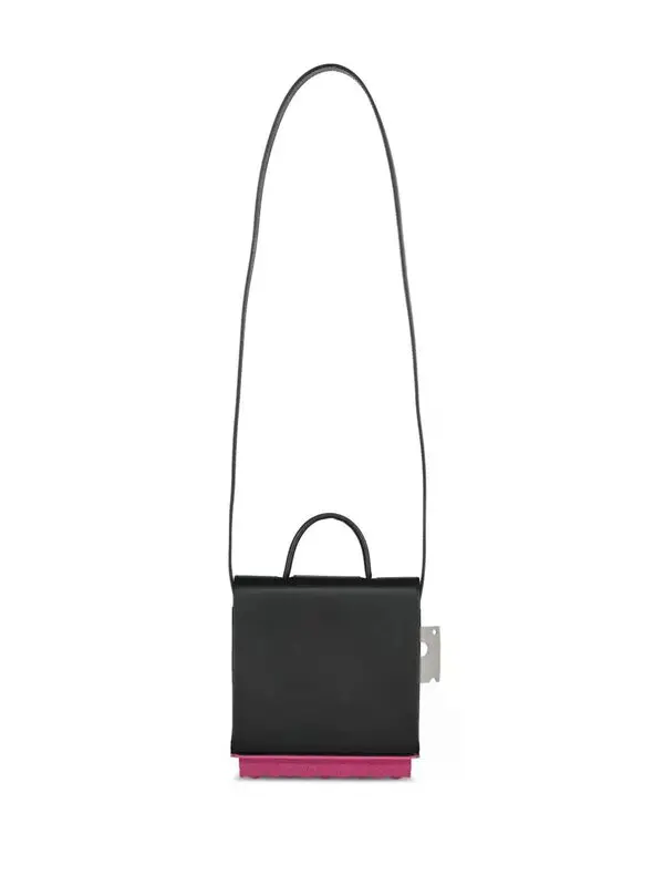 Off-White Leather Cross Body Bag