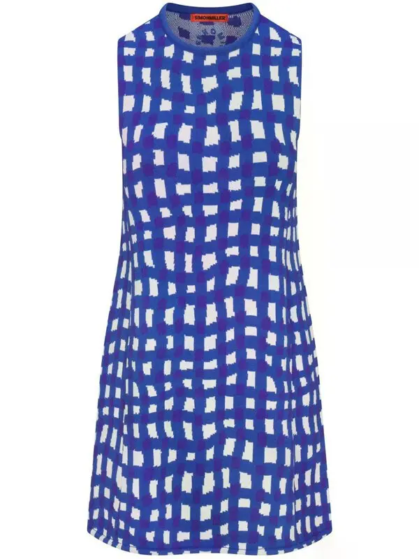 SIMONMILLER Knits Zana Mini Dress - Blue