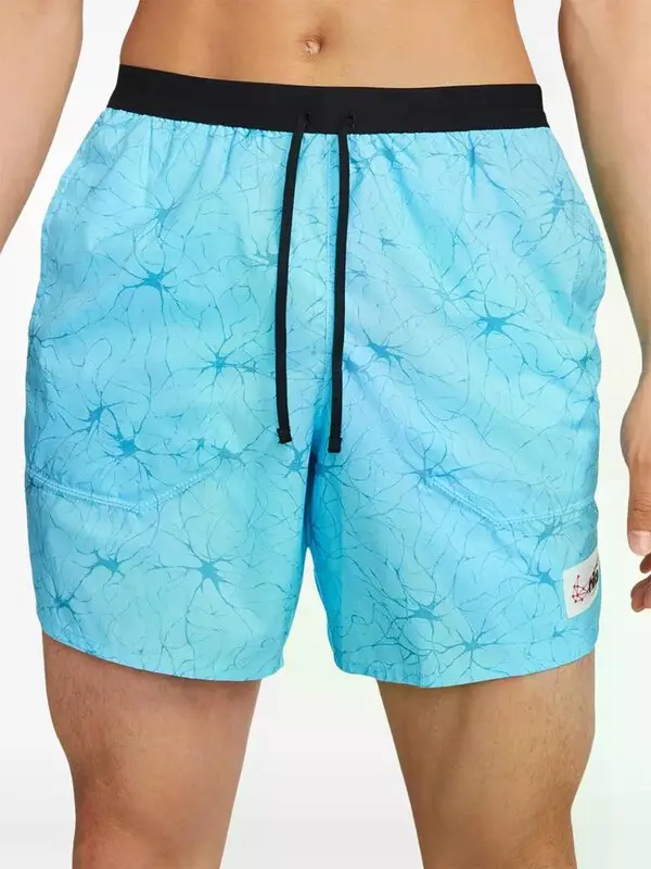 Nike Stride D.y.e. Running Shorts - Blue