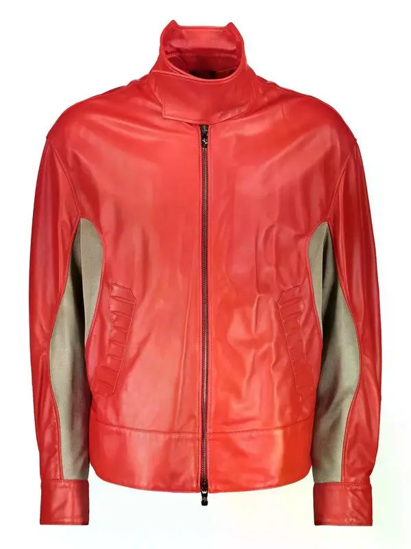 FERRARI Lambskin Bomber Jacket