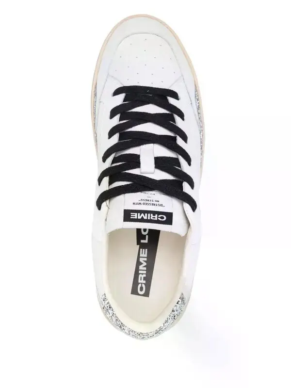 CRIME LONDON Chelsea Sneakers - White