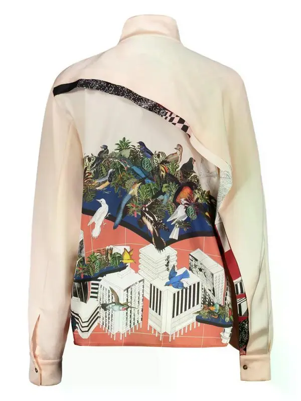 Cédric Charlier Printed Blouse