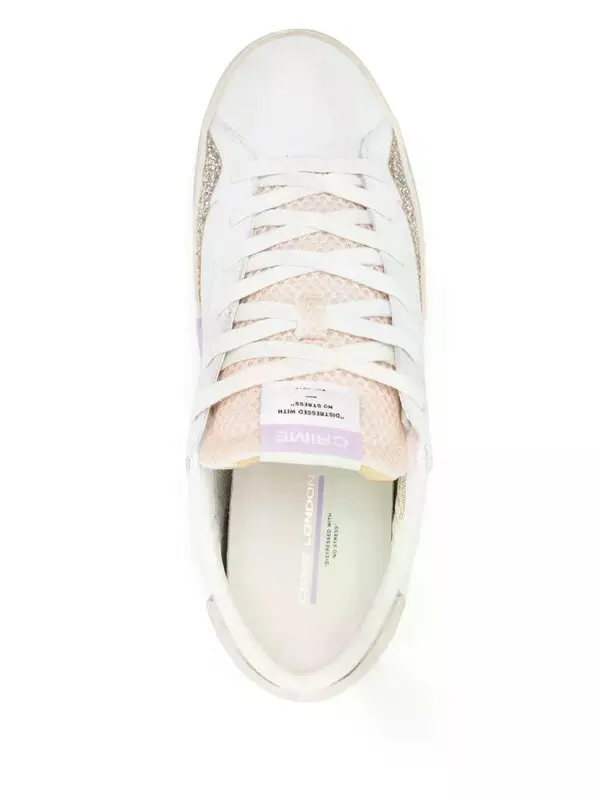 CRIME LONDON Distressed Sneakers