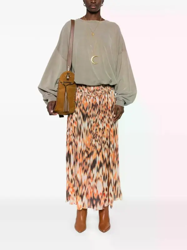 Isabel Marant Étoile Rolande Maxi Skirt - Orange
