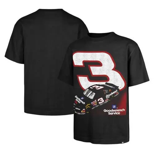 '47 Richard Childress Racing #3 Race Day Foundation Heavyweight T-shirt - Black