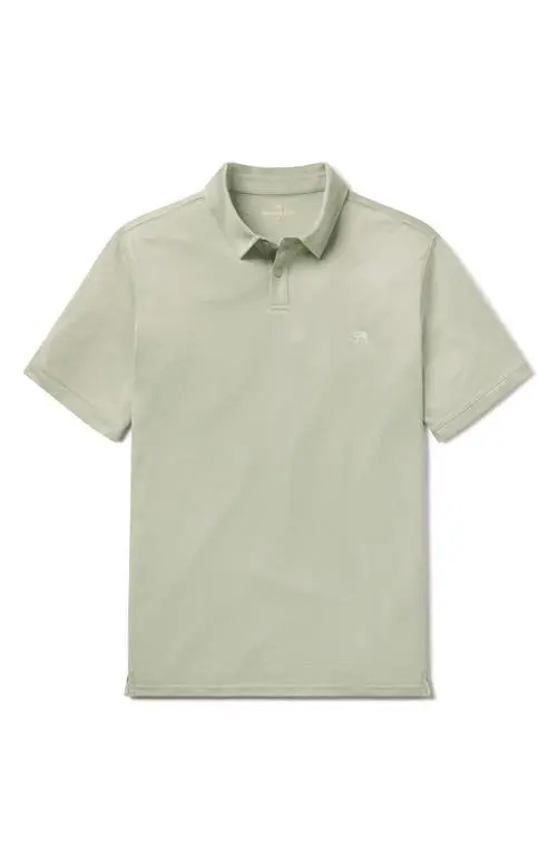 THE NORMAL BRAND Performance Piqué Polo - Juniper