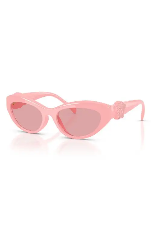 Versace 49mm Cat Eye Sunglasses - Pink