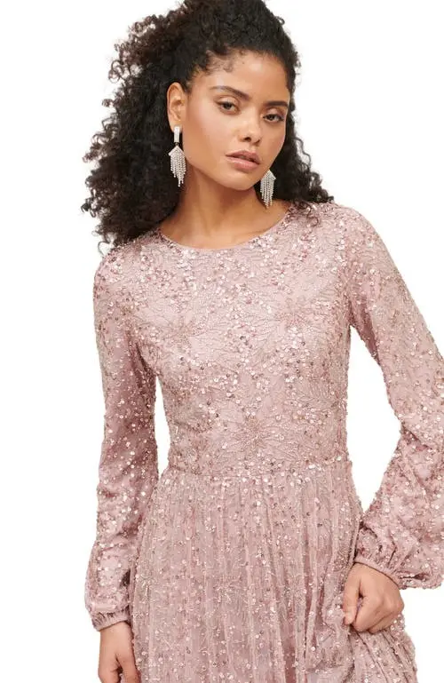 MARYISA Embellished Maxi Dress