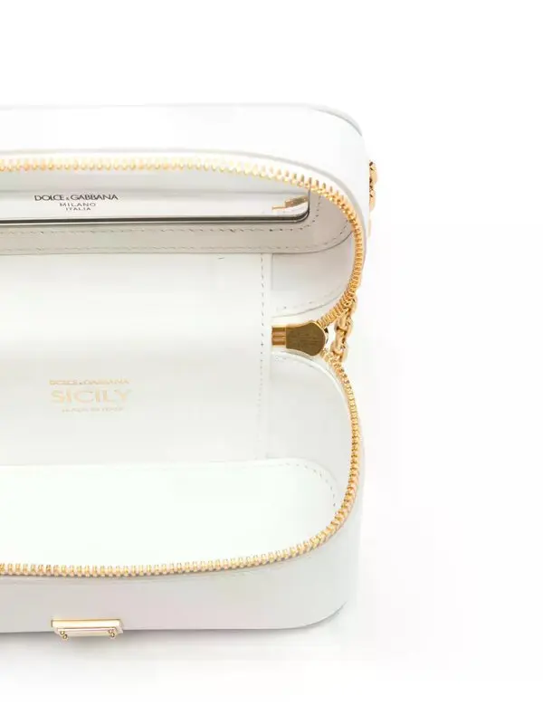 Dolce & Gabbana Sicily Crossbody Bag - White