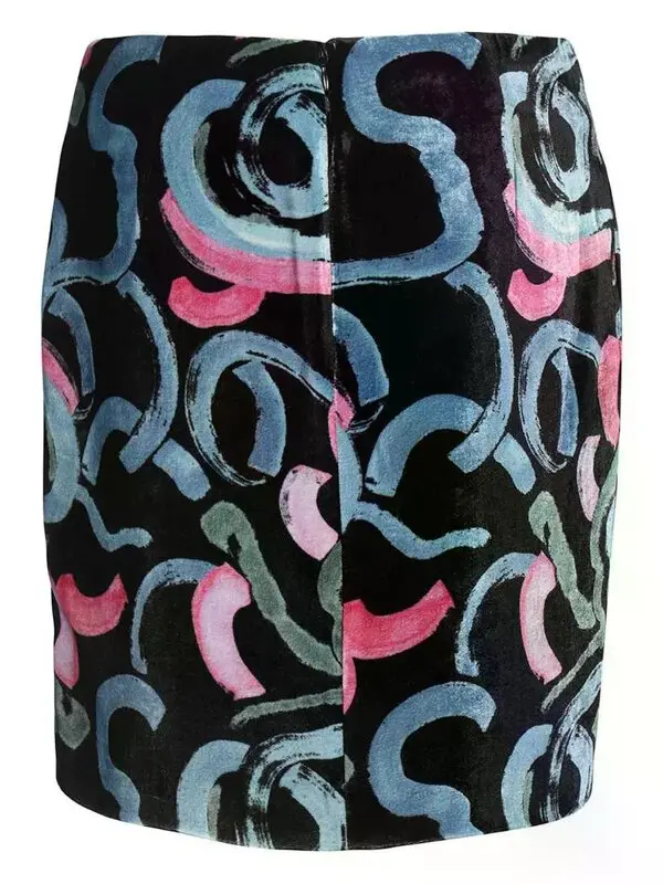 Emporio Armani Printed Skirt