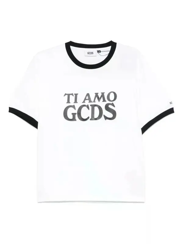 Gcds Ti Amo T-shirt - White