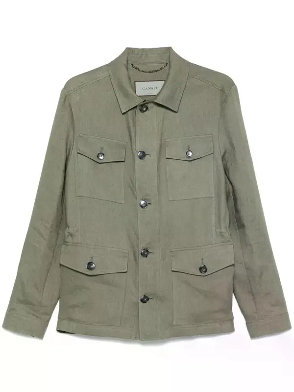 Canali Button-up Jacket