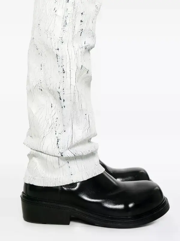 MAISON MARGIELA Cracked-effect Jeans