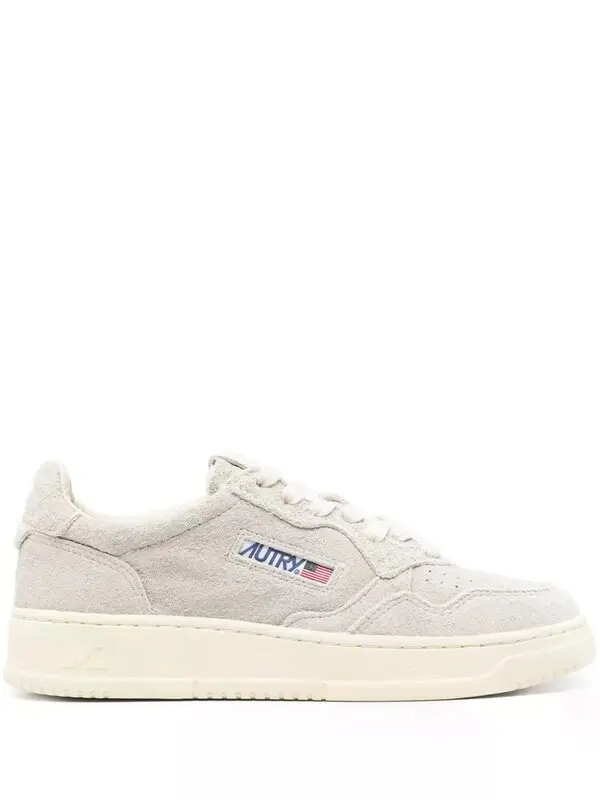 AUTRY Medalist Low Suede Sneakers - Neutrals