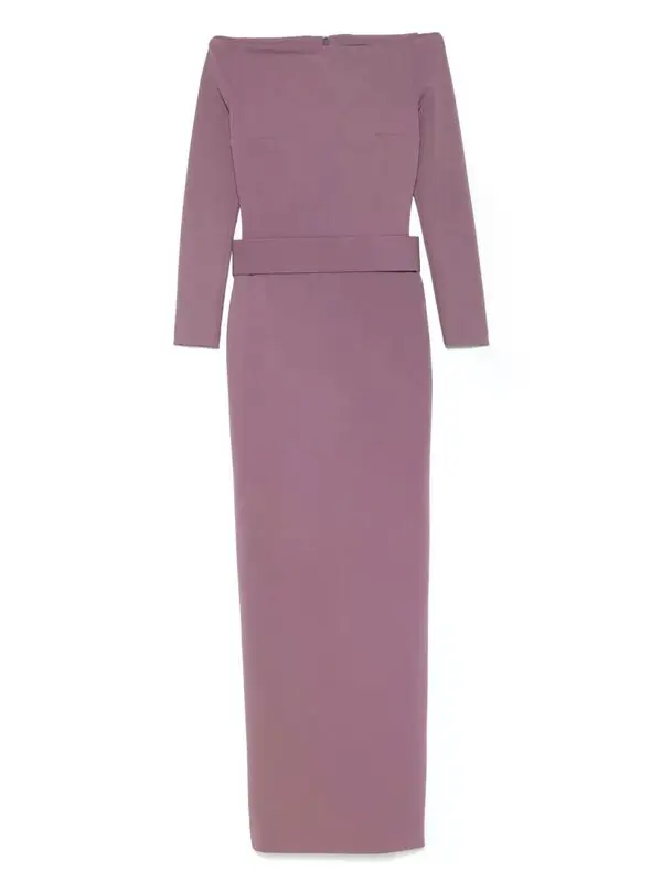 Solace London Sabina Maxi Dress - Purple