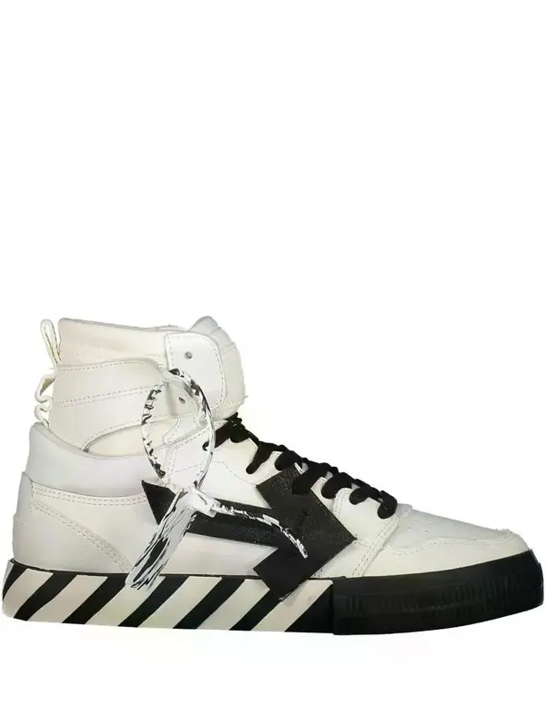 Off-White Logo-charm Sneakers - White