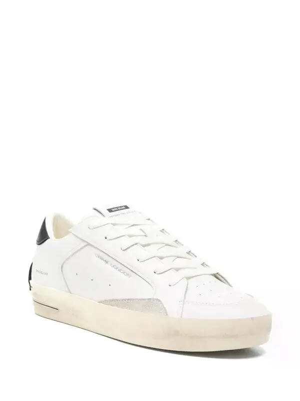 CRIME LONDON Sk8 Deluxe Sneakers - White