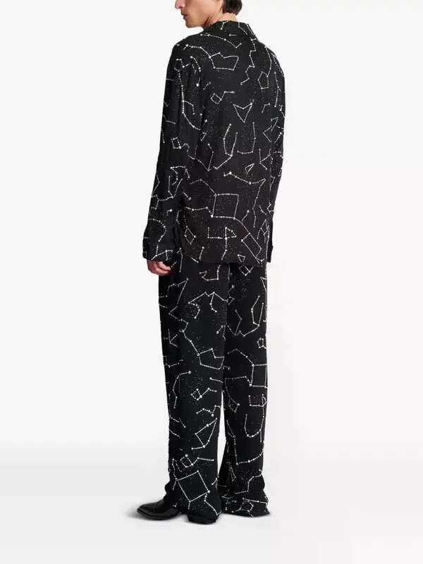 Balmain Constellation Embroidered Shirt