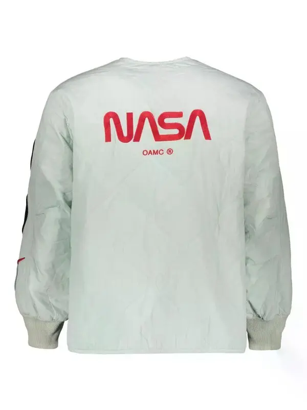 OAMC X Nasa Logo-appliqué Bomber Jacket