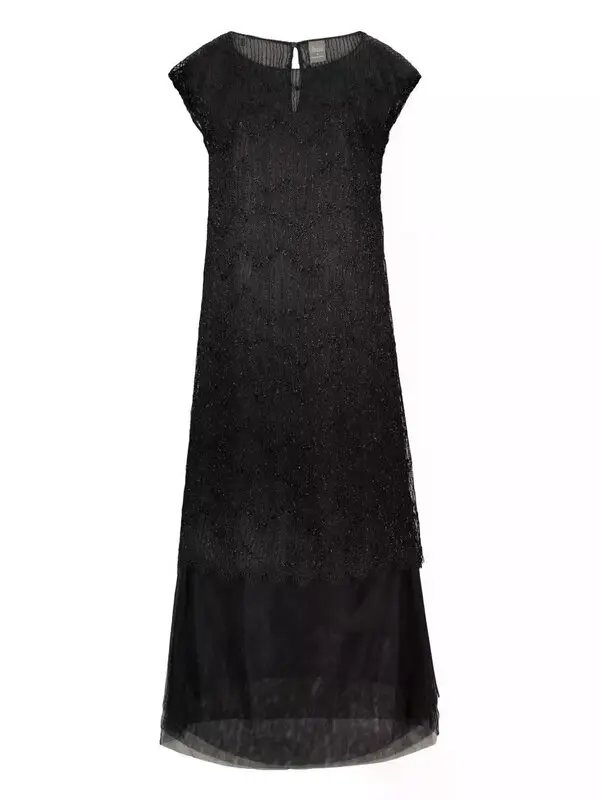 Lorena Antoniazzi Lace-panel Midi Dress
