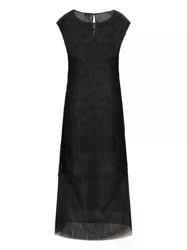 Lorena Antoniazzi Lace-panel Midi Dress