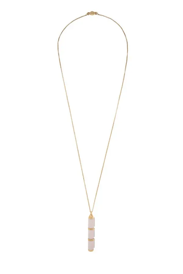 Hermès Charniere Necklace - Pink