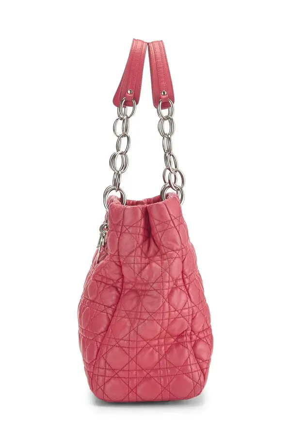 Dior Cannage Quilted Shopping Tote