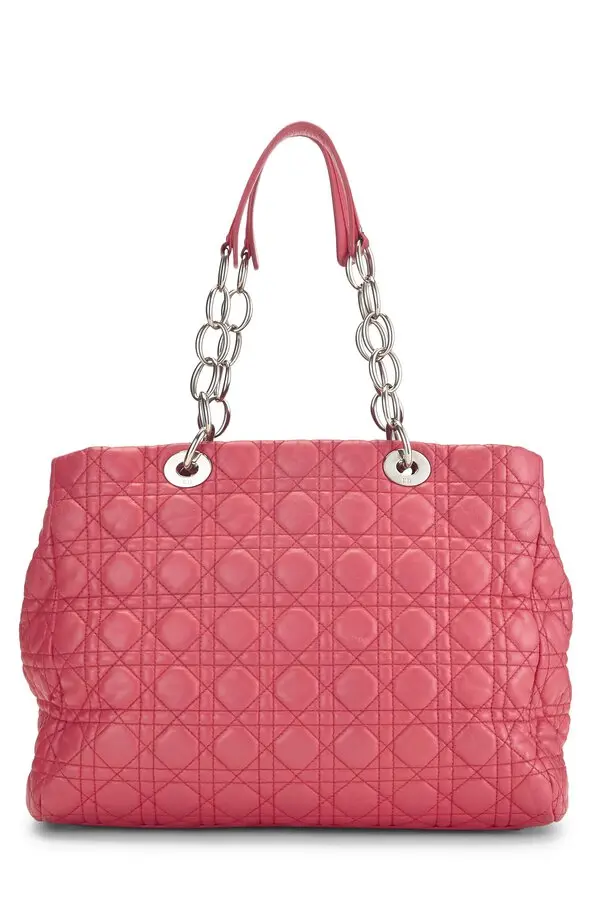 Dior Cannage Quilted Shopping Tote