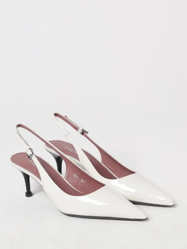 Premiata Slingback Pumps - Yellow Cream