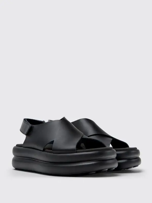Camper Heeled Sandals - Black