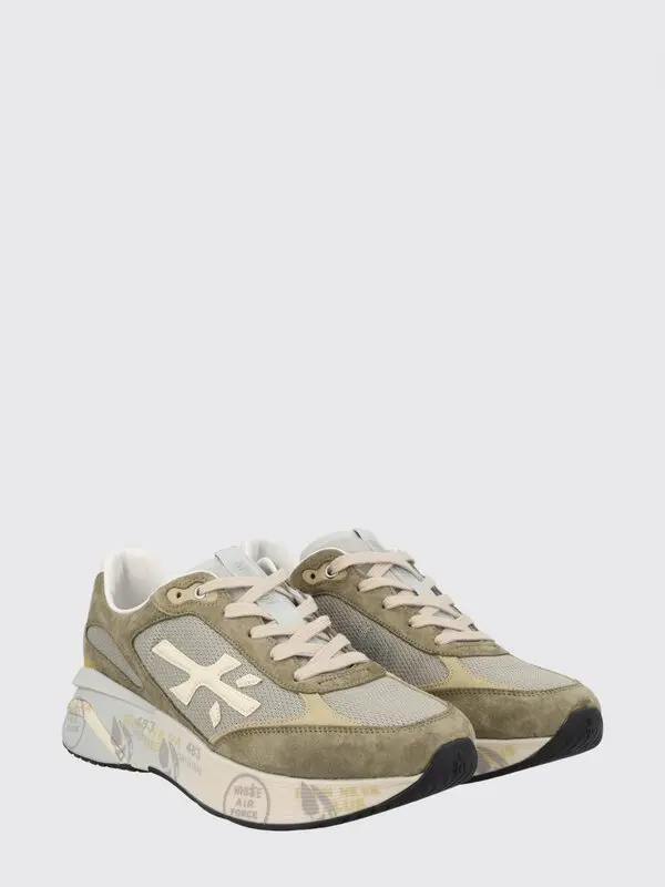 Premiata Athletic Lace-up Sneakers - Green