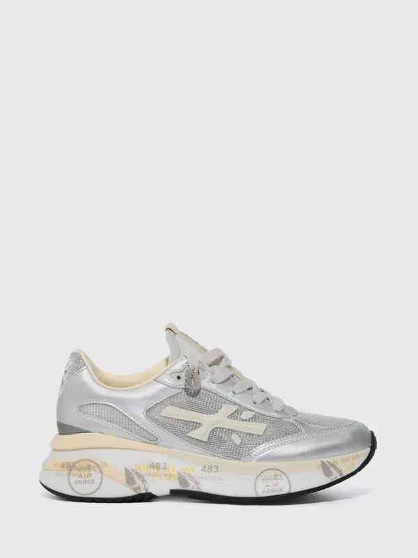Premiata Lace-up Sneakers - Silver