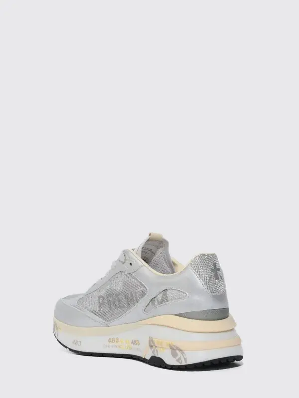 Premiata Lace-up Sneakers - Silver